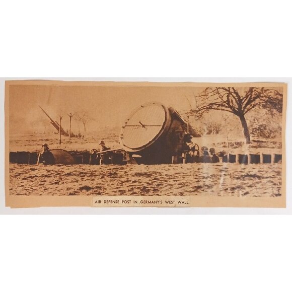 Office | Wwii Air Defense Post Germanys West Wall Military News Paper ...